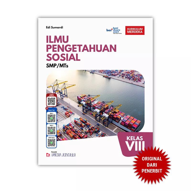 Jual Bumi Aksara IPS Ilmu Pengetahuan Sosial SMP MTS Kelas 8 VIII Kurikulum Merdeka CP Baru ...