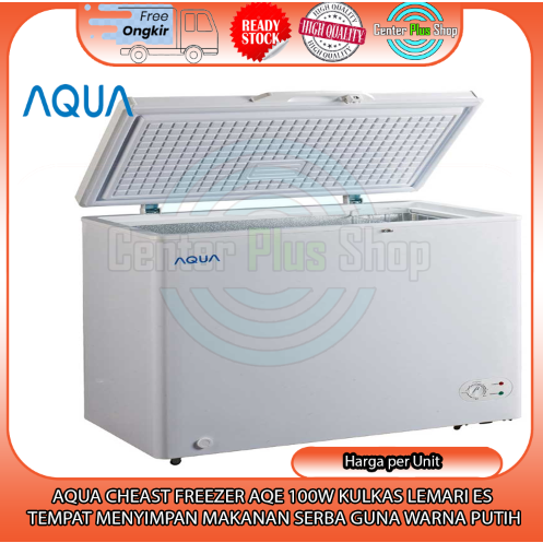 Jual [Kargo] AQUA CHEAST FREEZER AQE 100W KULKAS LEMARI ES TEMPAT ...