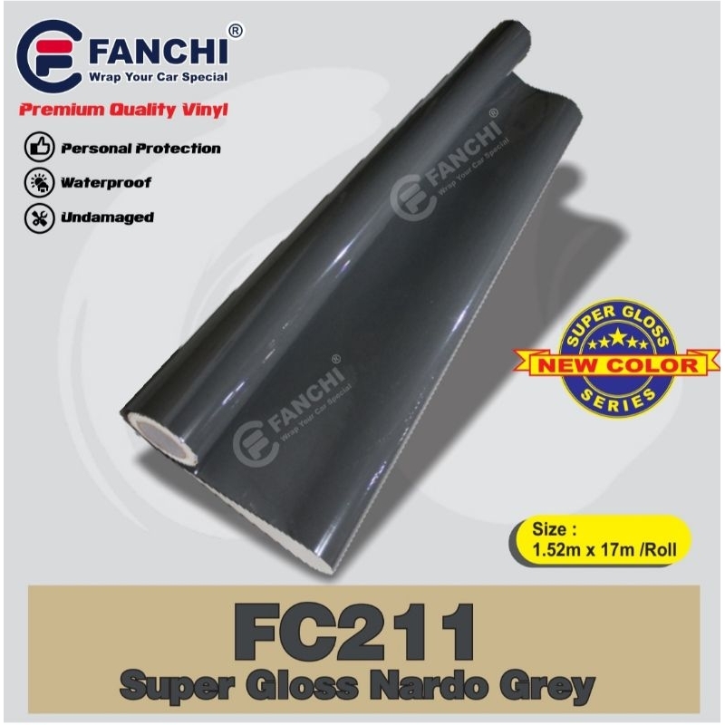 Jual ROLL STICKER FANCHI SUPER GLOSS GLOSSY SERIES PREMIUM WRAP 152cm x ...