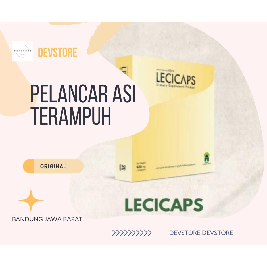 Jual ASI tersumbat LECICAPS ( GERINJIL) ASI BOOSTER Asi FENUCAPS PLUS ...
