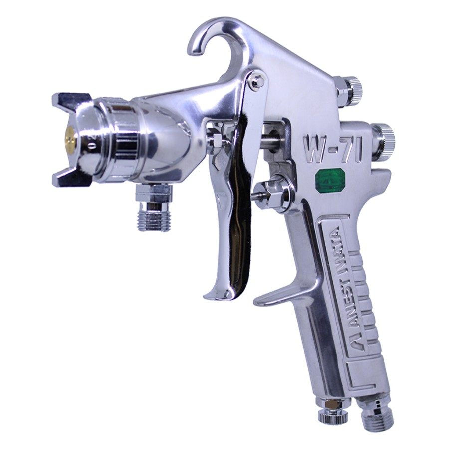 Jual Iwata W-71 Pressure Type Spraygun (Gun Only) - 0.8mm (-0P) | Shopee Indonesia