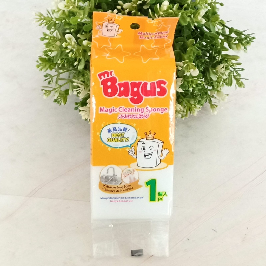 Jual Mr Bagus Magic Cleaning Sponge (Isi 1pcs) | Shopee Indonesia