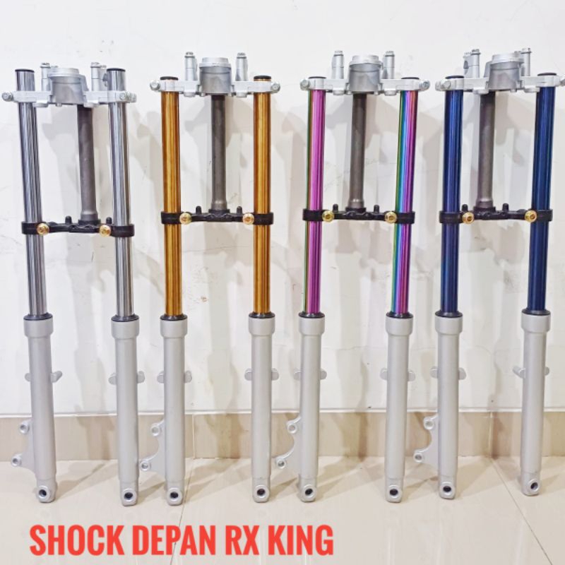 Jual Shock Komplit Rx King New Fork Assy Depan King New Set As Plus Tabung Skok Depan Komplit Rx ...
