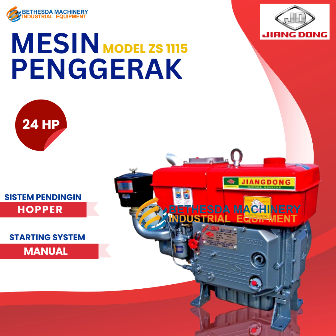 Jual Mesin Diesel Jiangdong ZS 1115 24 PK Engine Penggerak 24 HP Hopper | Shopee Indonesia