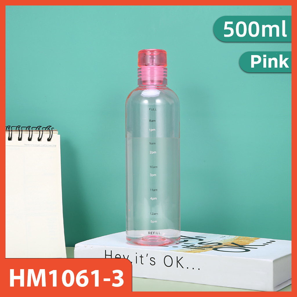 Jual Botol Minum Sport Anti Bocor / Botol Transparan / Tumbler Olahraga ...