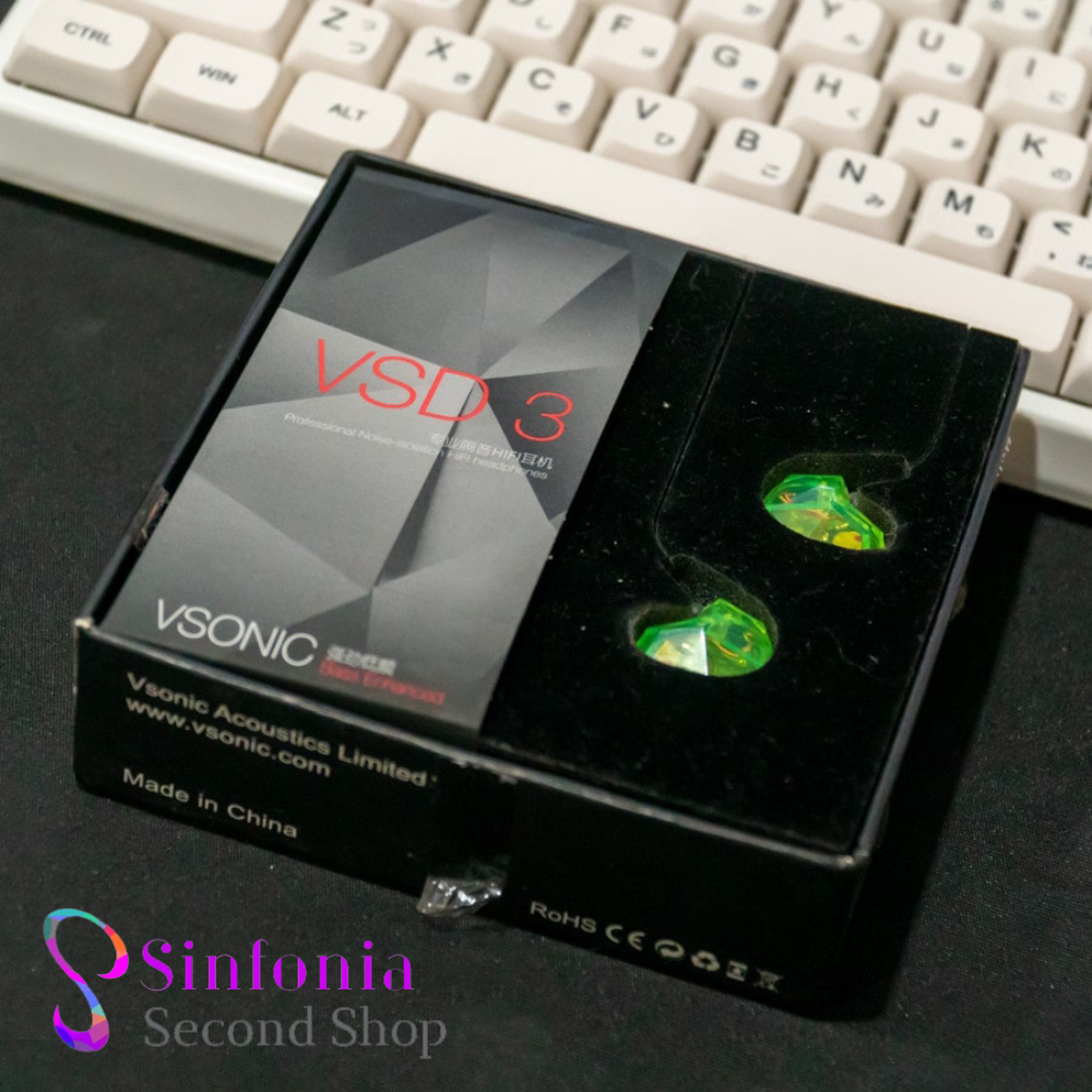 Jual VSonic VSD 3 Second + Upgrade cable MIC | Shopee Indonesia