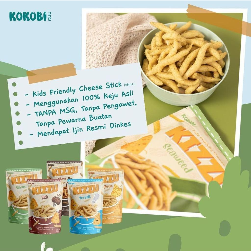 Jual Abe Food Kokobi Kizzu Kids Friendly 60Gr - Snack Kizzu - Makanan ...
