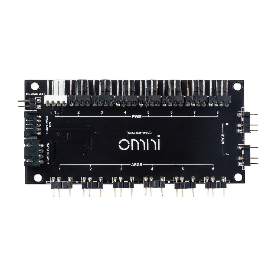 Jual Tecware Omni Hub Fan Controller - Fan Controller PWM ARGB LED 3 ...