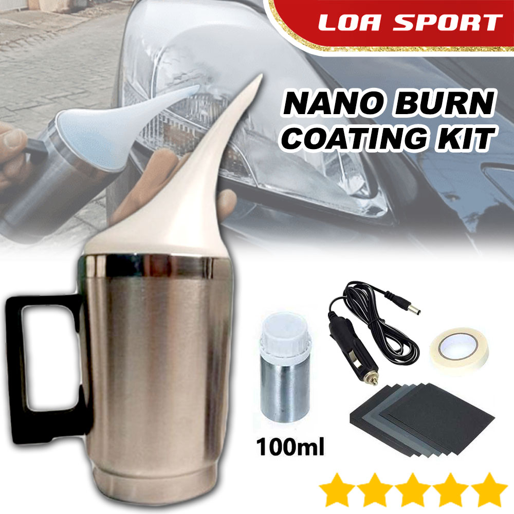 Jual Nano Burn Coating Kit Alat Pemutih Lampu Headlamp Mobil Metode Uap ...