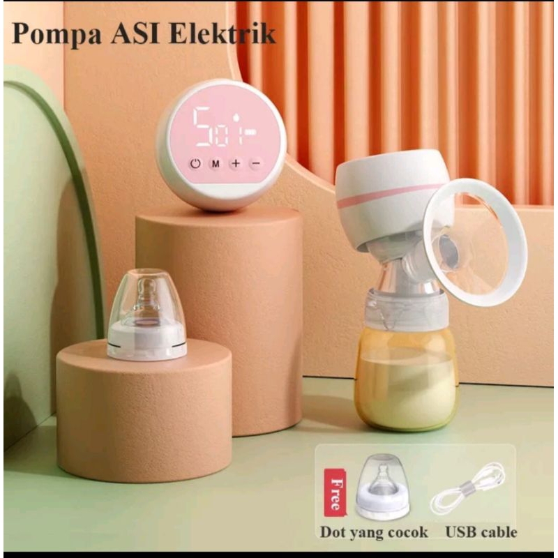 Jual Pompa ASI Elektrik Portable Rechargeable Singel Electric Breast ...