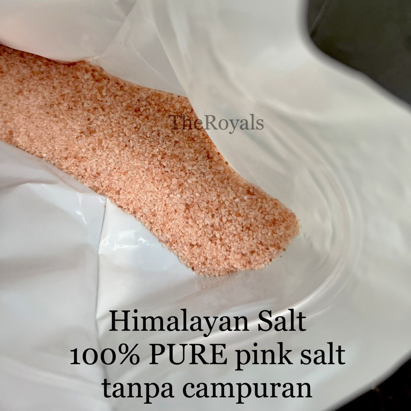 Jual Garam Himalaya (Pink Salt) Pure 100% Organic HALAL superfood 1KG ...