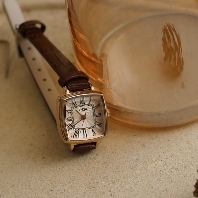Jual Jam Tangan Wanita Original GEDI Jam Vintage Analog Anti Air ...