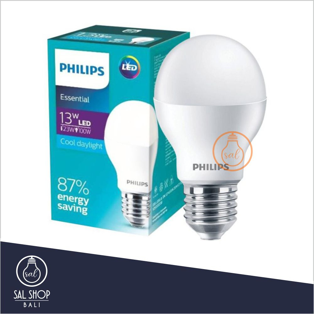 Jual Lampu Bohlam LED Philips Putih Essential | Shopee Indonesia