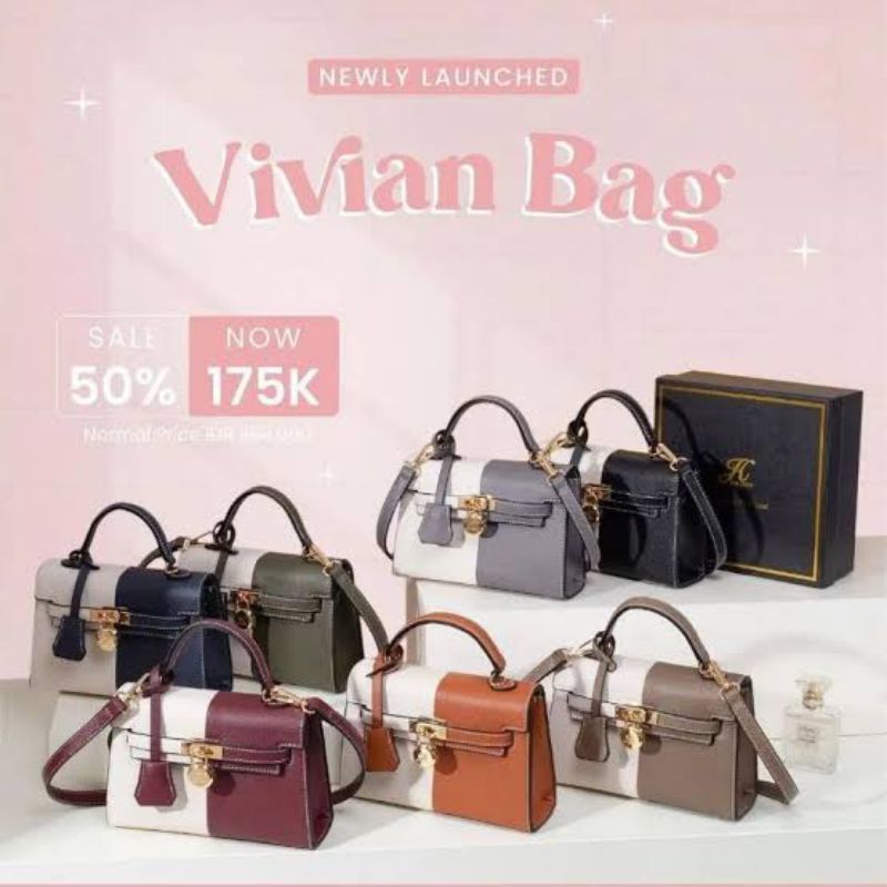 Jual VIVIAN BAG JIMSHONEY (FREE BOX) | Shopee Indonesia