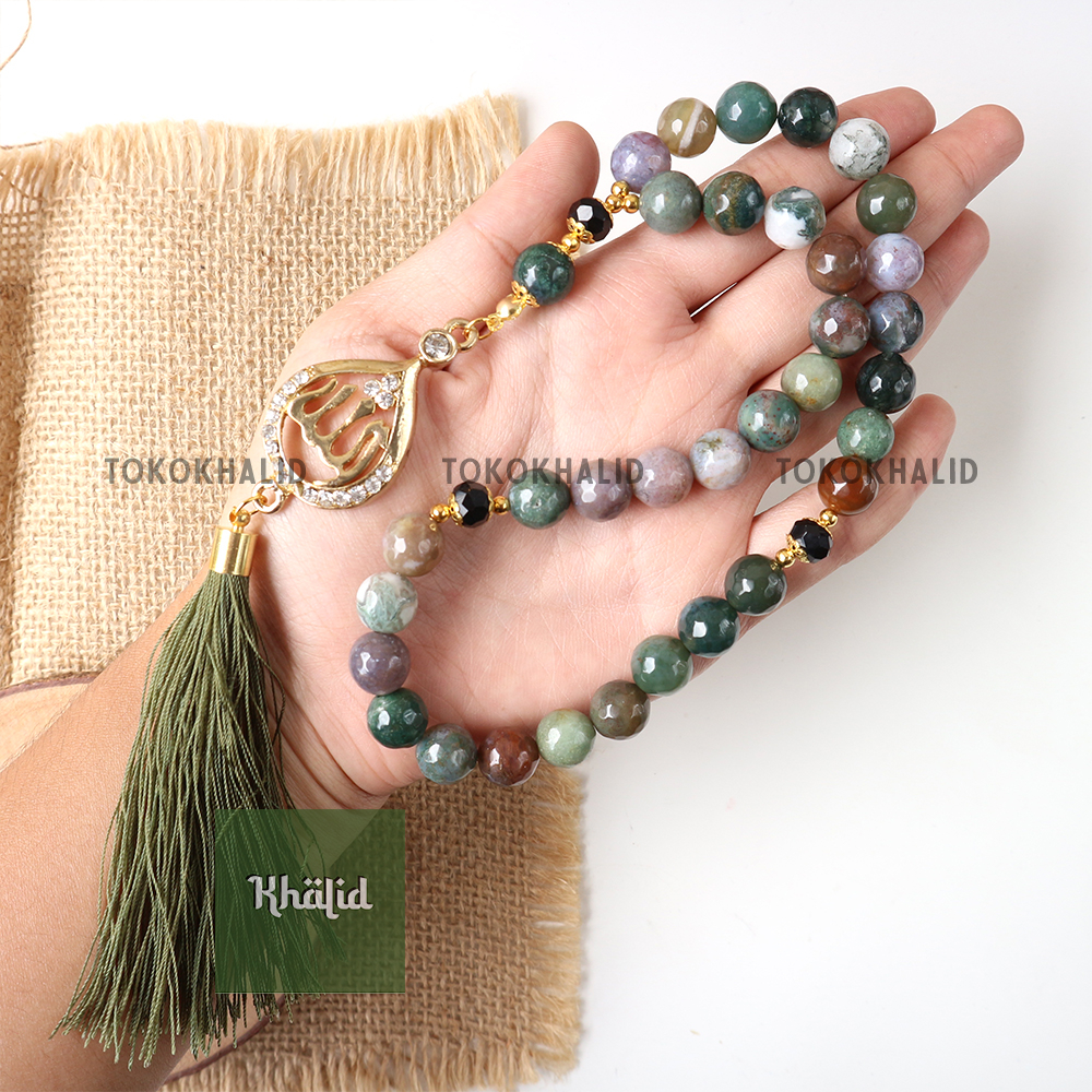 Jual TASBIH BATU SULIKI JUMBO EKSLUSIF / 33 BUTIR / 10 MM TASBIH BATU ...