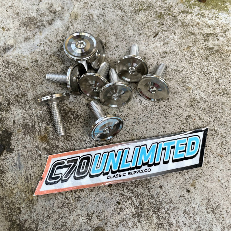 Jual baut 10 probolt payung spiral Big head drat 10 m6 by heng | Shopee Indonesia