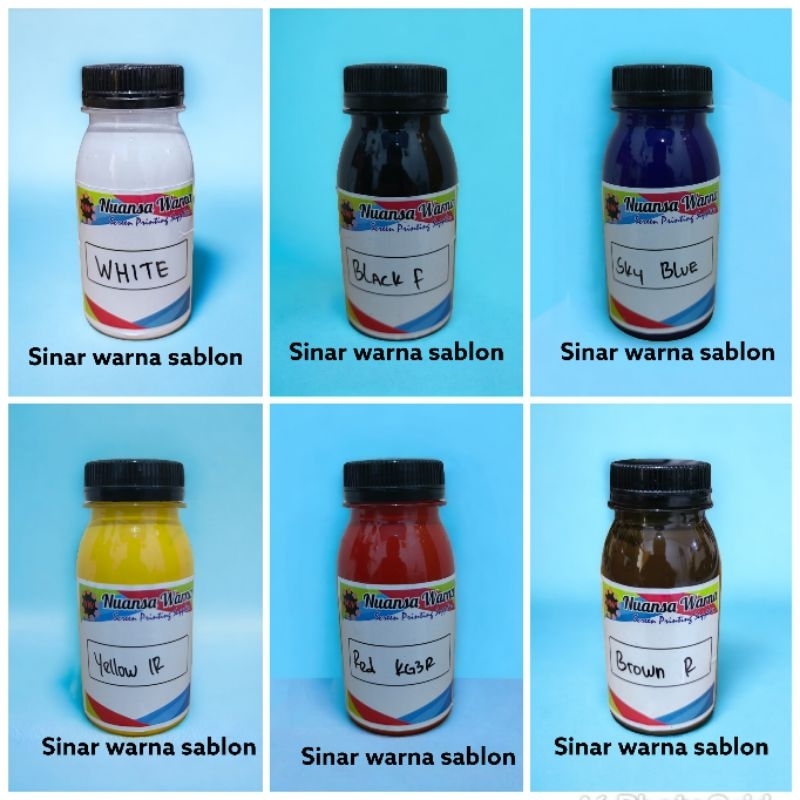 Jual Pigment Biang pewarna cat sablon 100gram | Shopee Indonesia