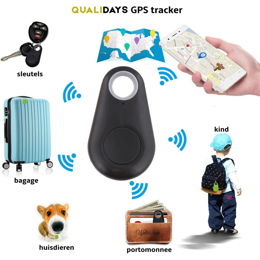 Jual iSearching Smart Bluetooth GPS Tracker Gantungan Pelacak Anti ...