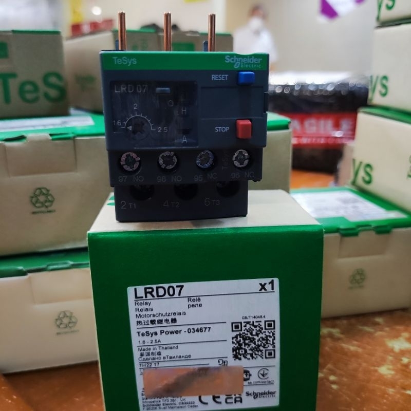 Jual LRD07 THERMAL OVERLOAD 1,6 - 2,5A SCHNEIDER | Shopee Indonesia