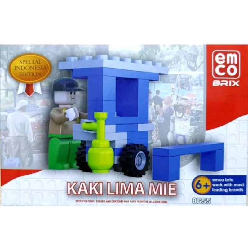 Jual Emco Brix Kaki Lima Nasi Goreng, Sate, Minuman, Mie, Bakso, Warung ...