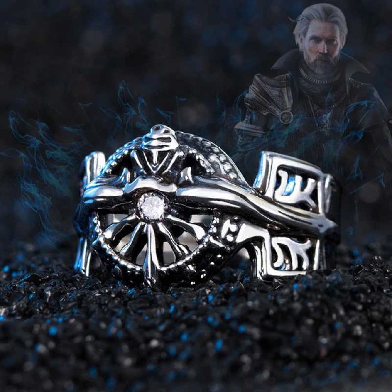 Jual Cincin Cosplay Anime Final Fantasy XV King Regis Lucis Caelum Ring ...