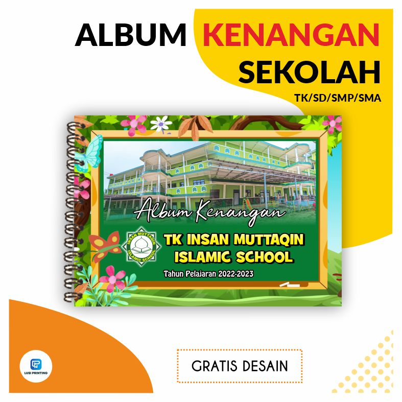 Jual Album Sekolah TK, SD, SMP, SMA/Cetak Buku Kenangan/Album Foto ...