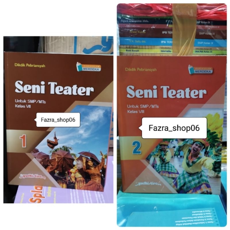 Jual NEW Buku Pelajaran Seni Teater smp mts kelas 1 7, 2 8 kurikulum merdeka Yudhistira | Shopee ...
