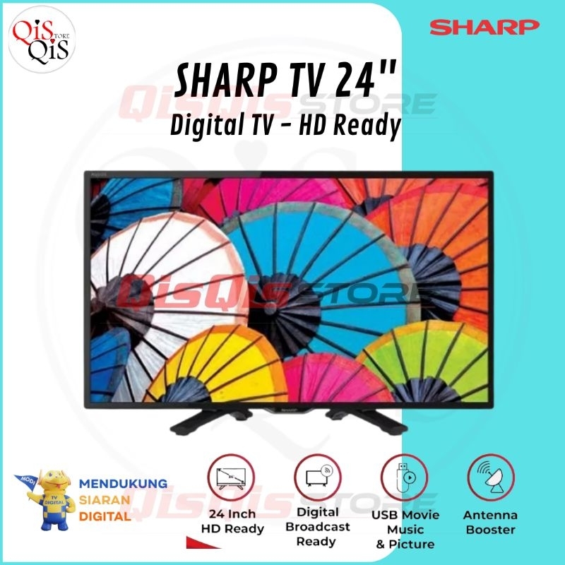 Jual SHARP LED TV 24 Inch / 32 Inch - HD Digital TV - Garansi Resmi ...