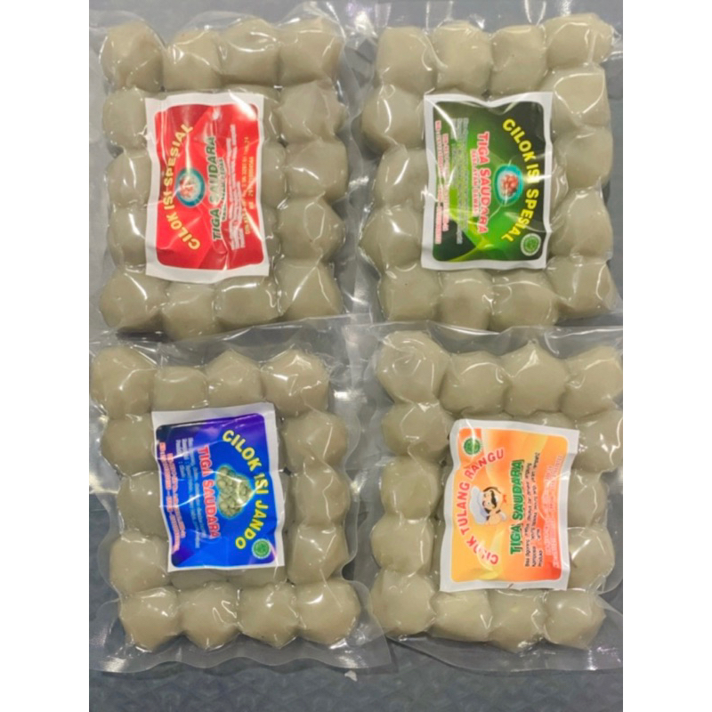 Jual Cilok Tiga Saudara Isi 20 Pcs Boci Bacil Bacitul Baso Aci Raos ...