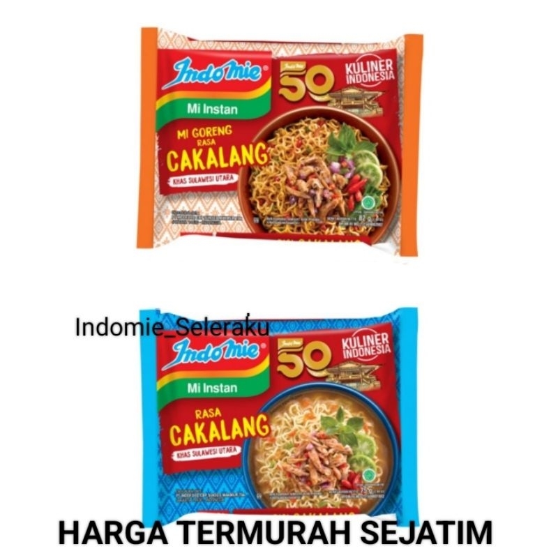 Jual (1pcs) Indomie Cakalang Goreng, Indomie Cakalang Kuah Khas Manado ...