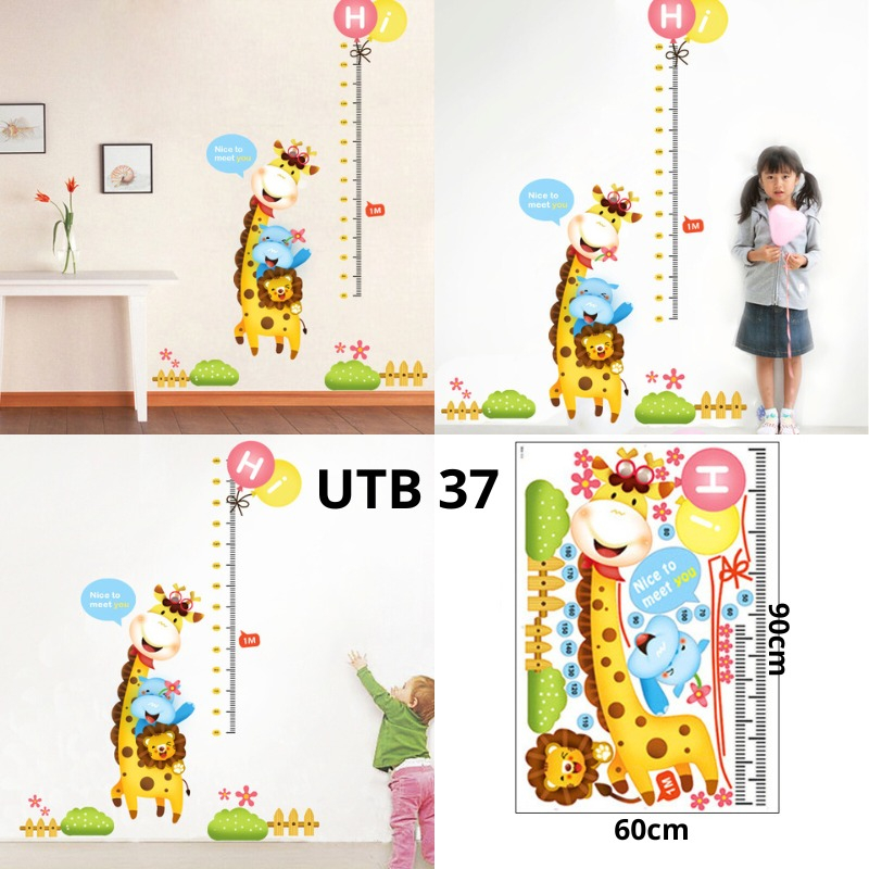Jual GM- JBTR STIKER DINDING UKURAN TINGGI BADAN | WALLSTICKER UTB ...