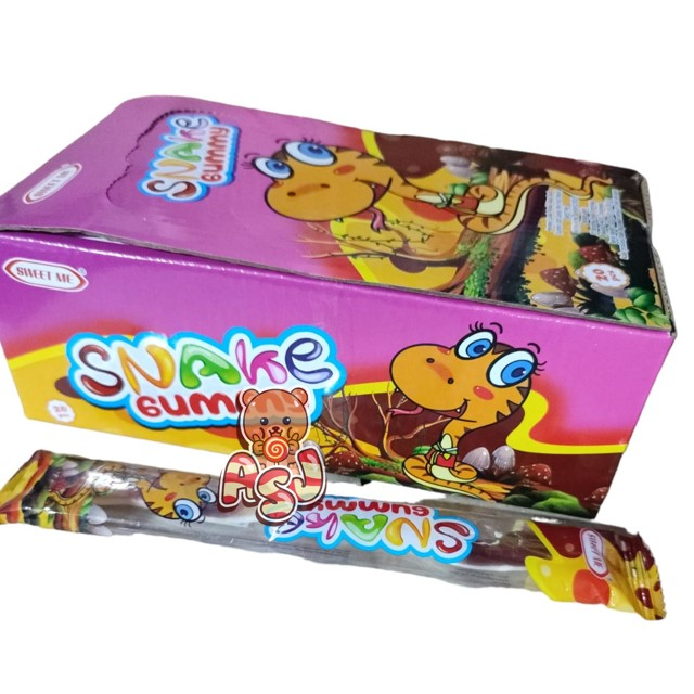 Jual SNAKE GUMMY ISI 20 X 16GR | Shopee Indonesia