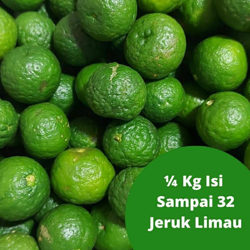 Jual Buah Jeruk Limau Hijau Fresh Jeruk Limo Segar Seperempat Kg 250 ...