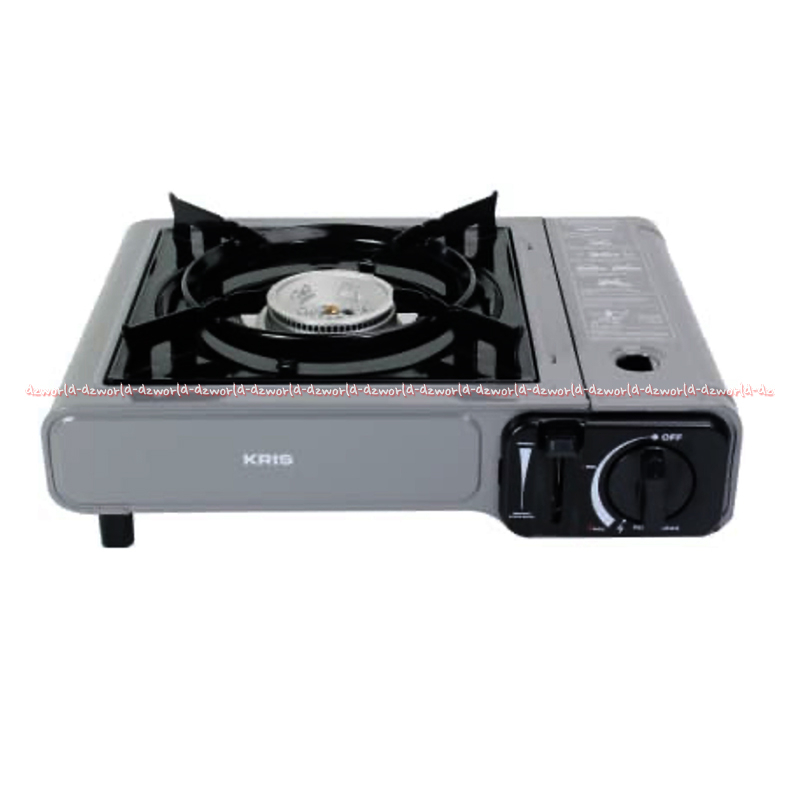 Jual Kris Portable Gas Stove Grey Kompor Gas Portable Warna Abu Abu Dengan Case Kotak Krisbow ...