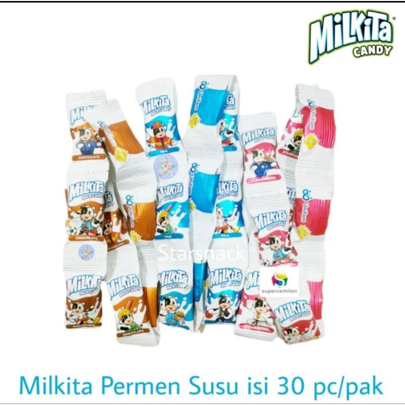 Jual 1 bks permen milkita mini kecil kecil 30 pcs | Shopee Indonesia