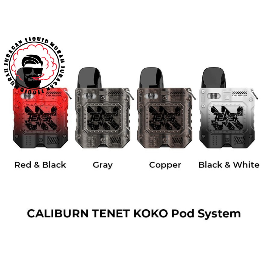 Jual UWELL CALIBURN TENET KOKO SQUARE POD KIT AUTHENTIC 18W 950MAH BY ...