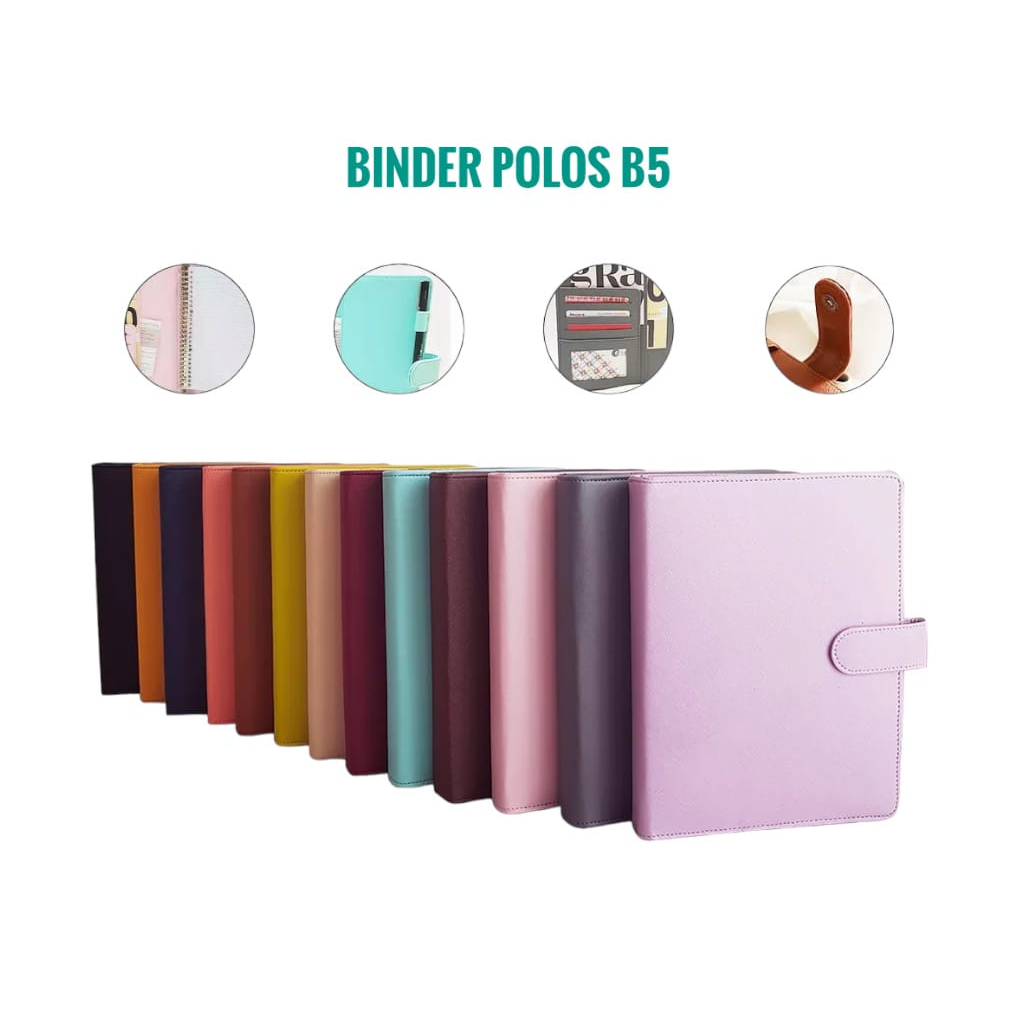 Jual NEW Binder Polos B5 26 ring Agenda B5 Binder Organizer B5 Premium ...