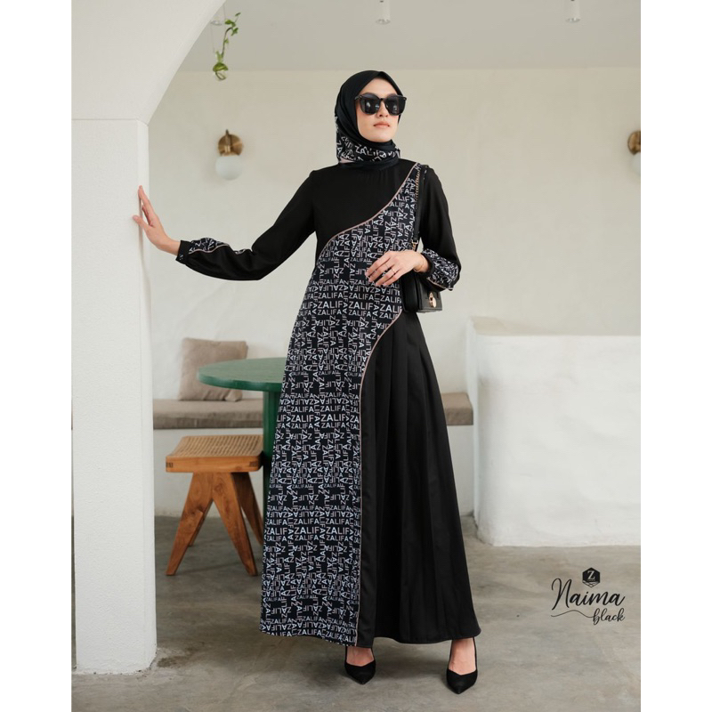Jual NAIMA DRESS ZALIFA ORIGINAL LIMITIED EDITION!!! | Shopee Indonesia