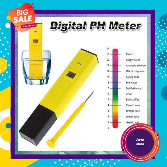 Jual Alat Ukur pH Air pH Meter digital tester asam basah | Shopee Indonesia