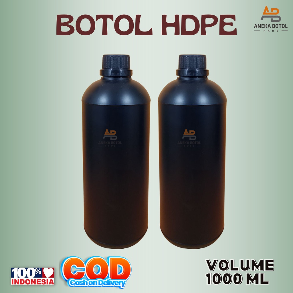 Jual Botol HDPE 1000ml Botol Agro 1000ml Botol Pupuk 1 Liter Botol ...