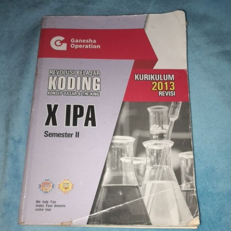 Jual Buku Koding Kelas X IPA (bekas) | Shopee Indonesia