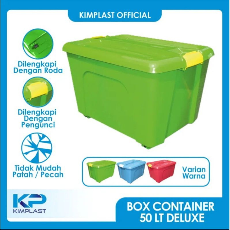 Jual Kimplast Box Container Roxane / Tempat Penyimpanan 50 Liter ...