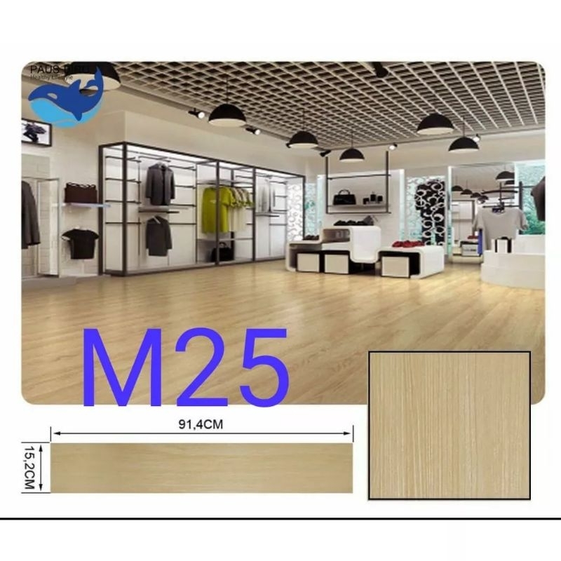 Jual A - PVC FLOOR STICKER motif kayu | Shopee Indonesia