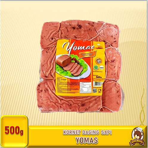 Jual Yomas Kornet Sapi 500g Distributor Frozen Food Bogor | Shopee ...