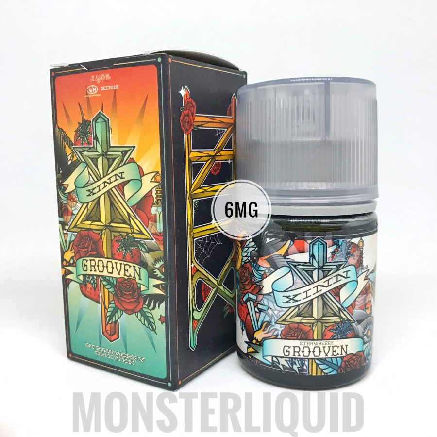 Jual GROOVEN STRAWBERRY VANILLA CREAM BY VEM JUICE X XINN 6MG 60ML ...