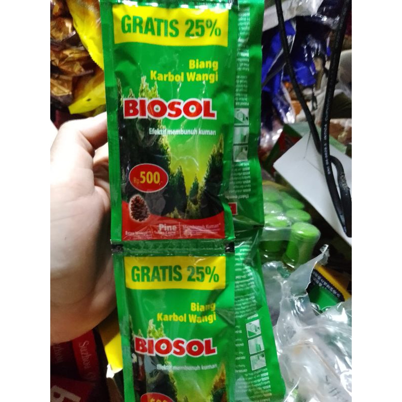 Jual Biosol saset ecer 500 isi 12/pak | Shopee Indonesia