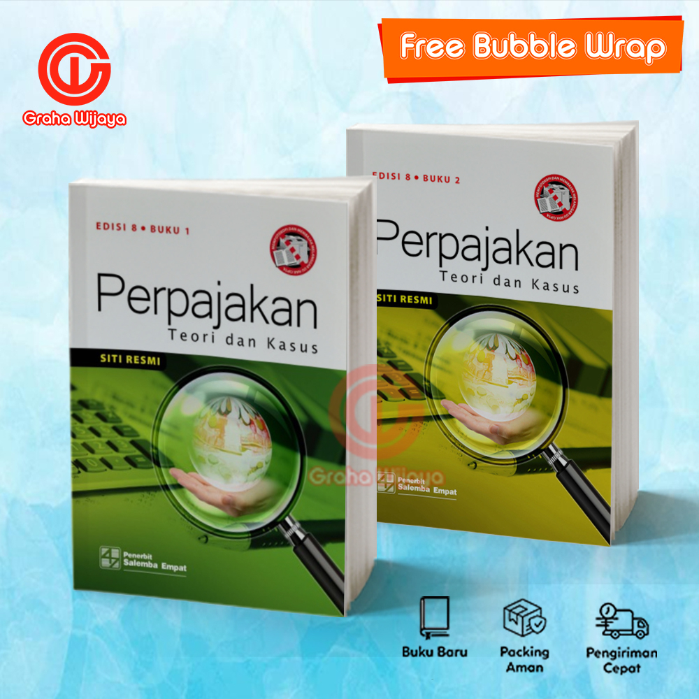 Jual Paket 2 Buku Perpajakan Teori Dan Kasus Edisi 8 Buku 1 dan 2 - Siti Resmi | Shopee Indonesia