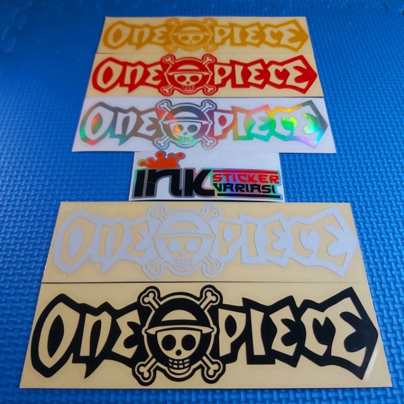 Jual STICKER ONE PIECE TULISAN CUTTING | Shopee Indonesia