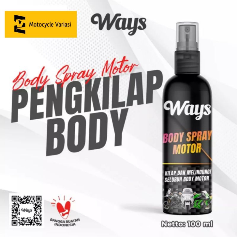 Jual Body Spray Pengkilap Body Motor Dan Mobil Universal | Shopee Indonesia