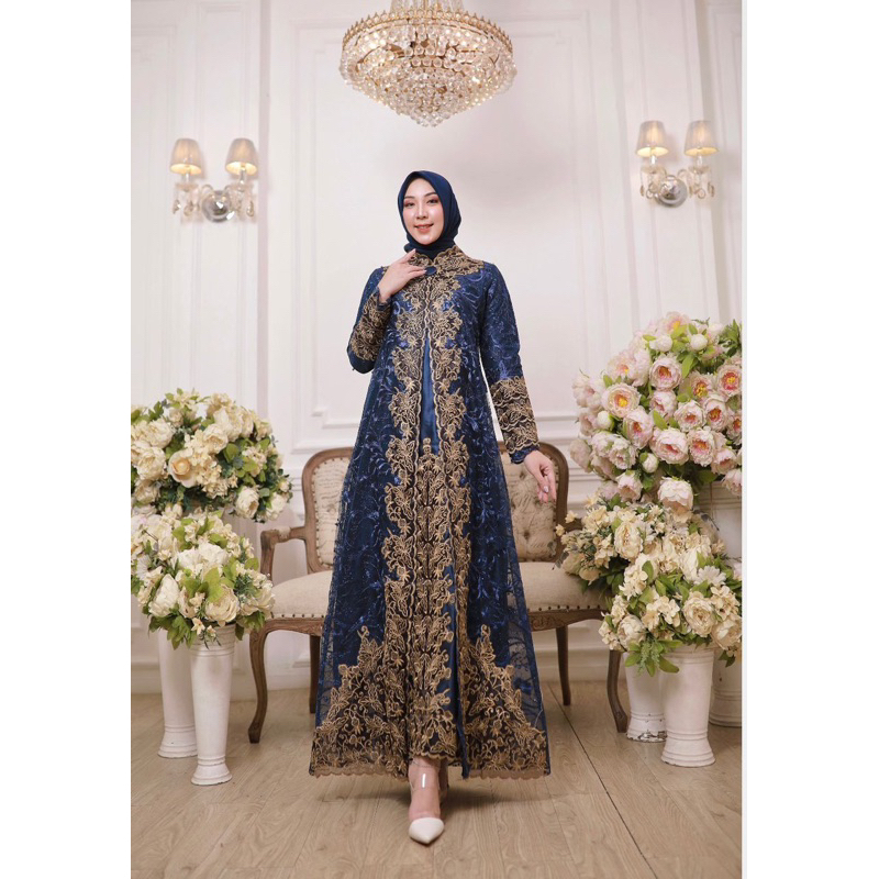Jual GAMIS CASABLANKA LD 120cm/ GAMIS/ GAMIS TERBARU/ GAMIS MEWAH ...